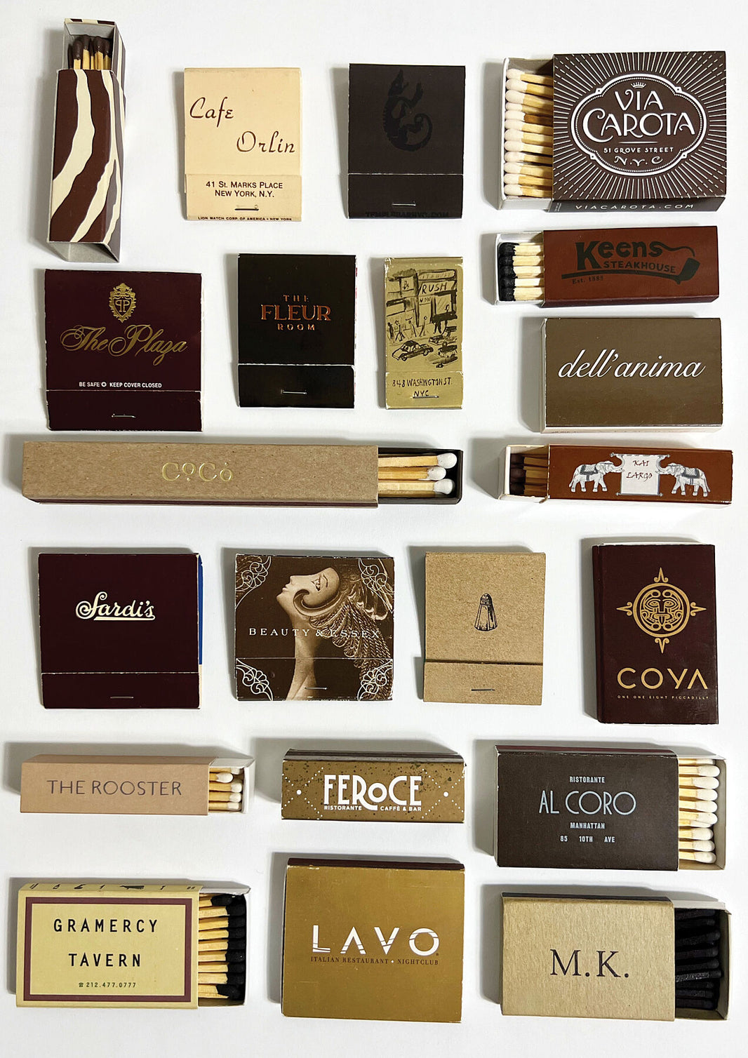 The Matchbook Print Collection – OH, WHAT A MATCH!