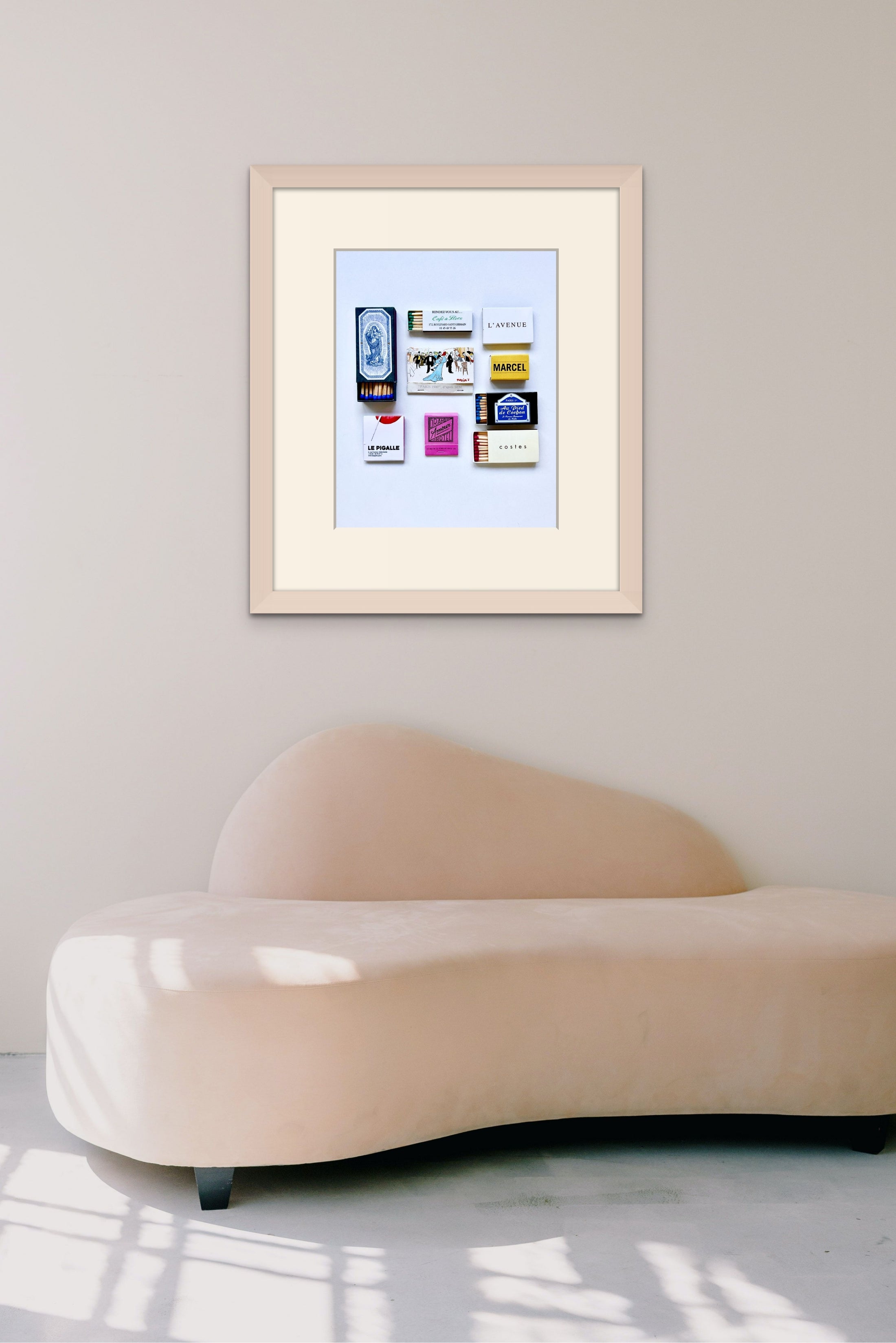 MATCHBOOK PRINT - PARIS – OH, WHAT A MATCH!