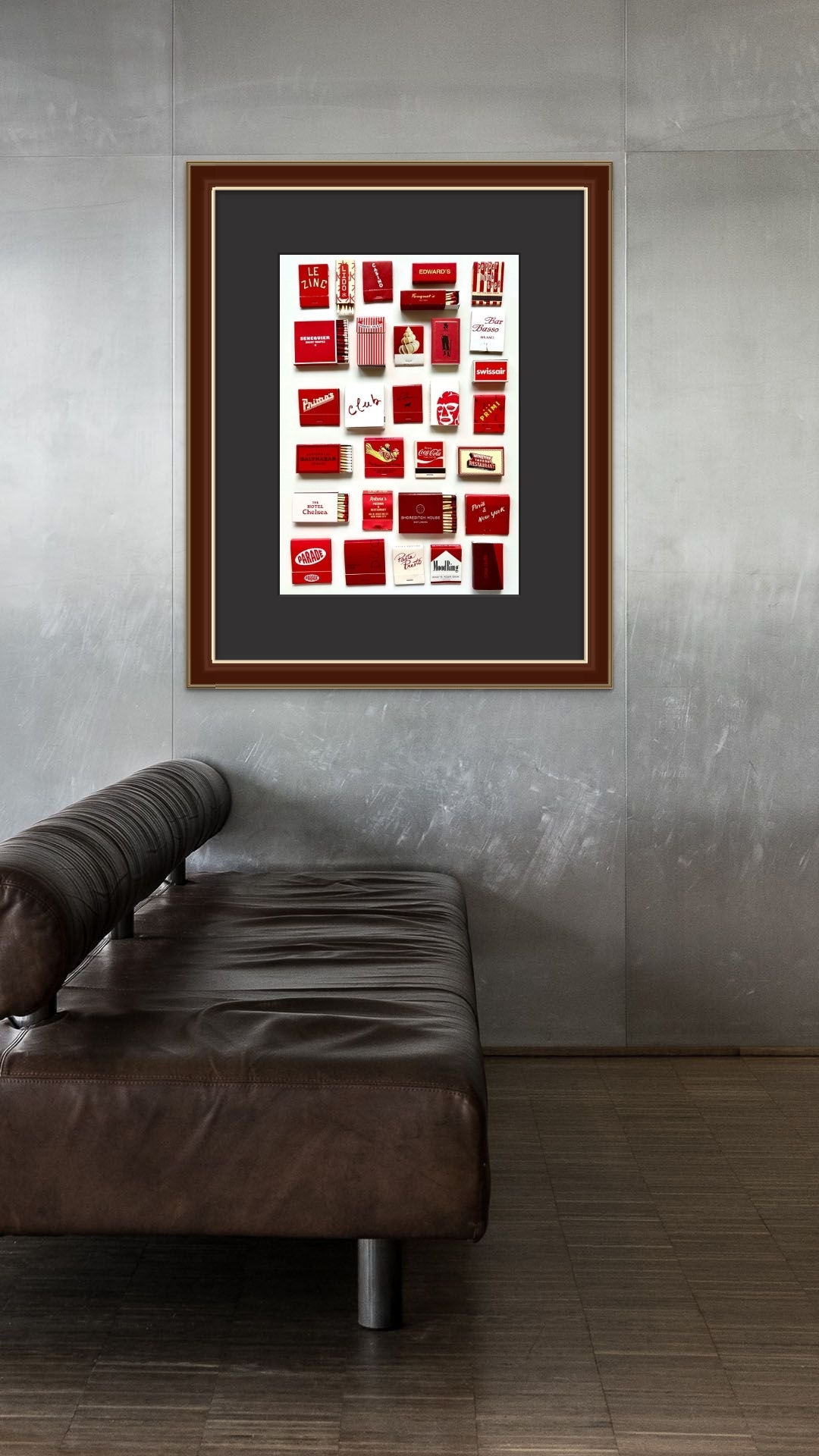 MATCHBOOK PRINT - RED – OH, WHAT A MATCH!