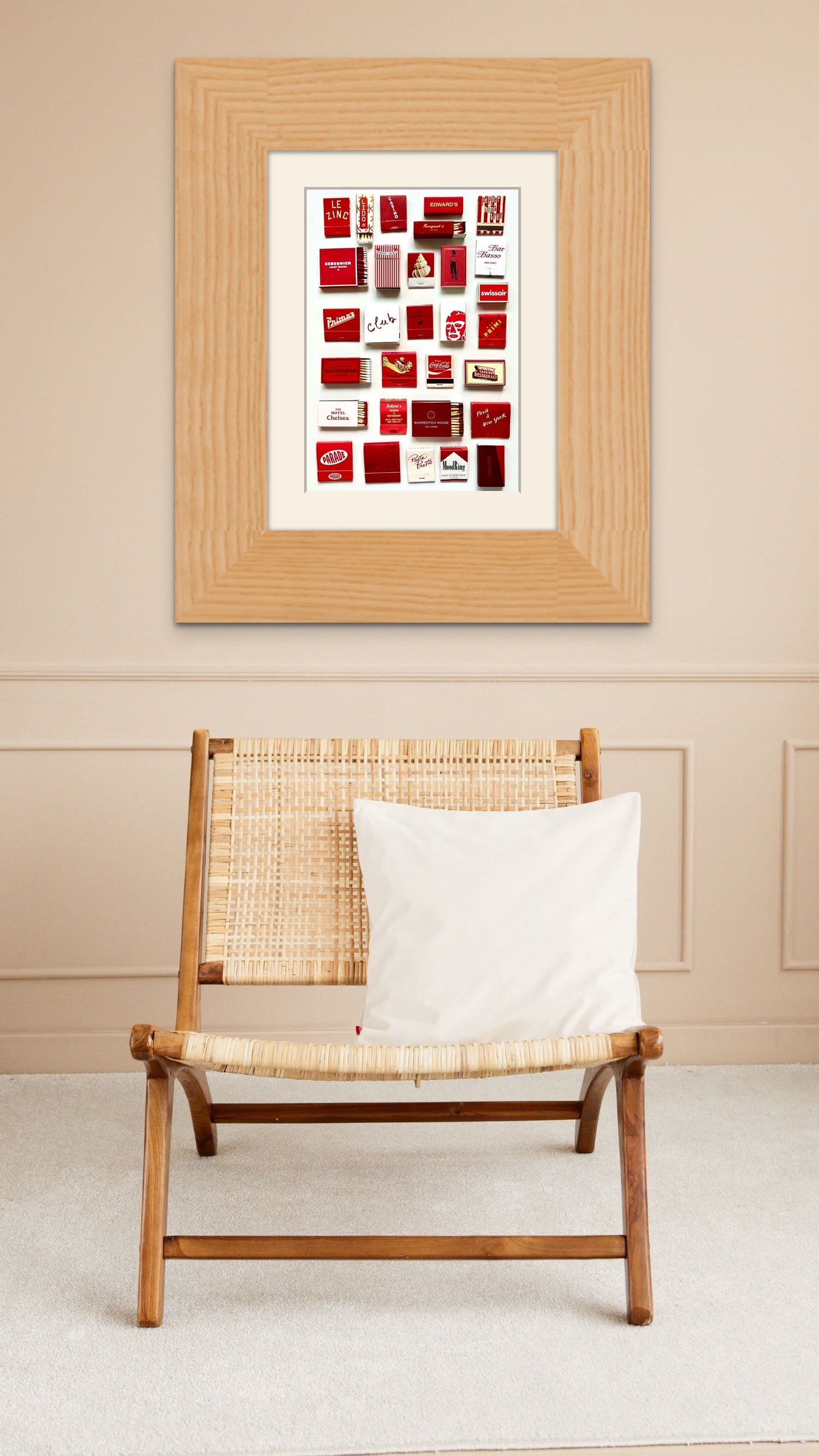 MATCHBOOK PRINT - RED – OH, WHAT A MATCH!