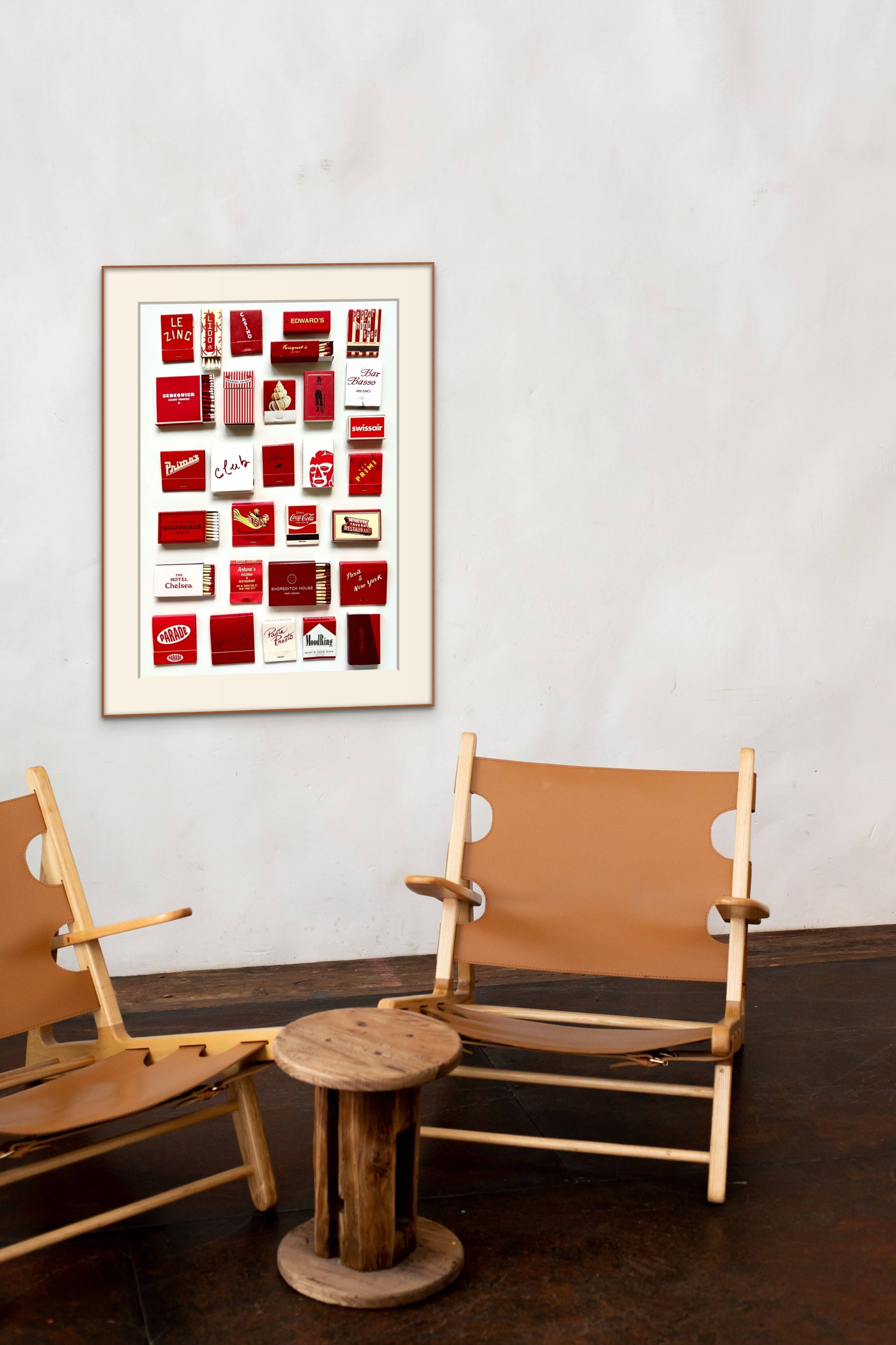 MATCHBOOK PRINT - RED – OH, WHAT A MATCH!